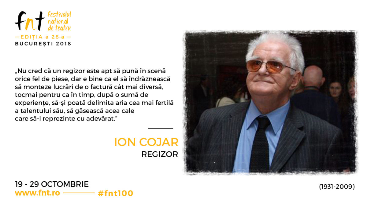 ion cojar 100 – Ediția 2018