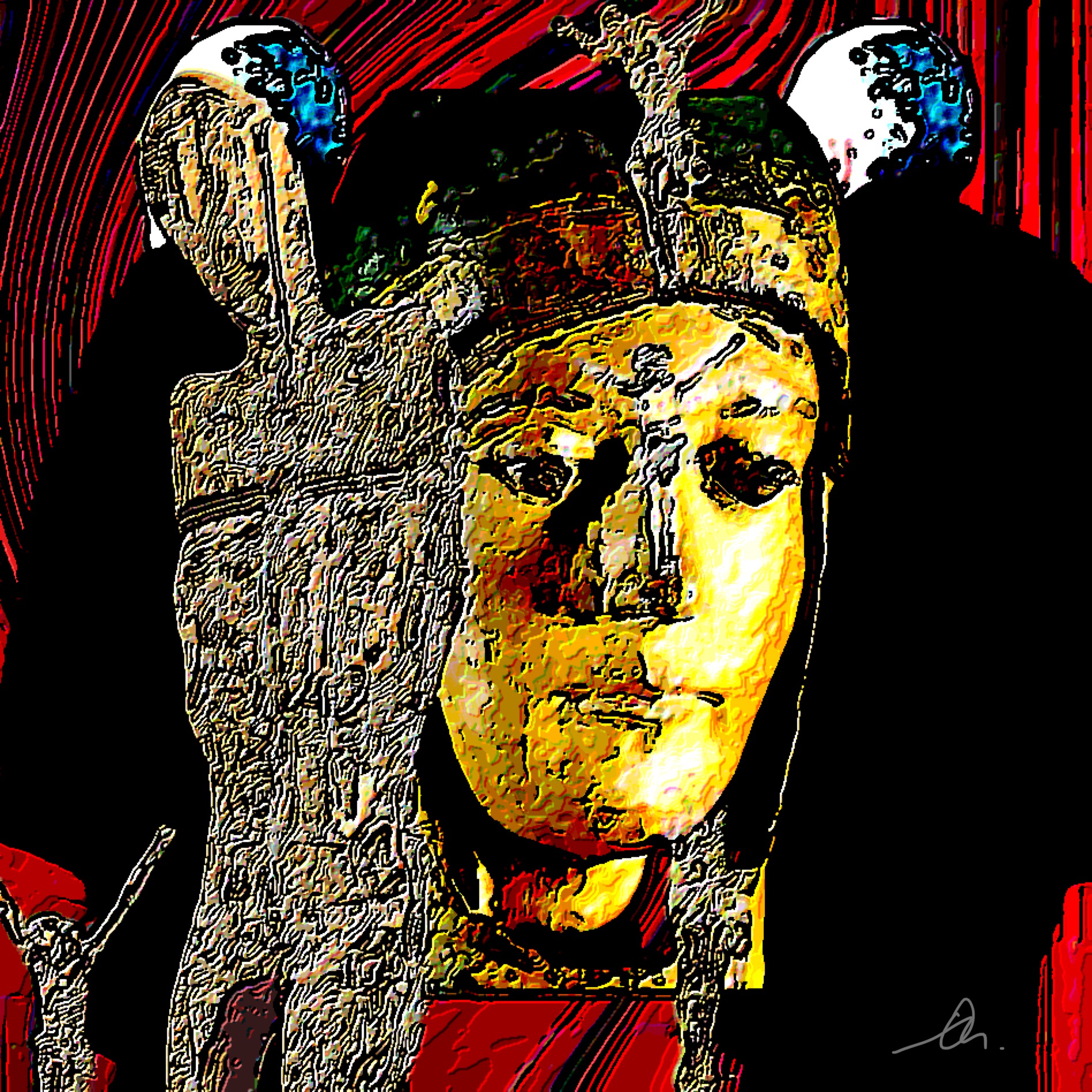 GEORGE BANU / AT CURTAIN FRONTIER (A Oana Maria Cajal Exhibition ...