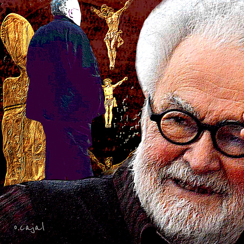 GEORGE BANU / AT CURTAIN FRONTIER (A Oana Maria Cajal Exhibition ...